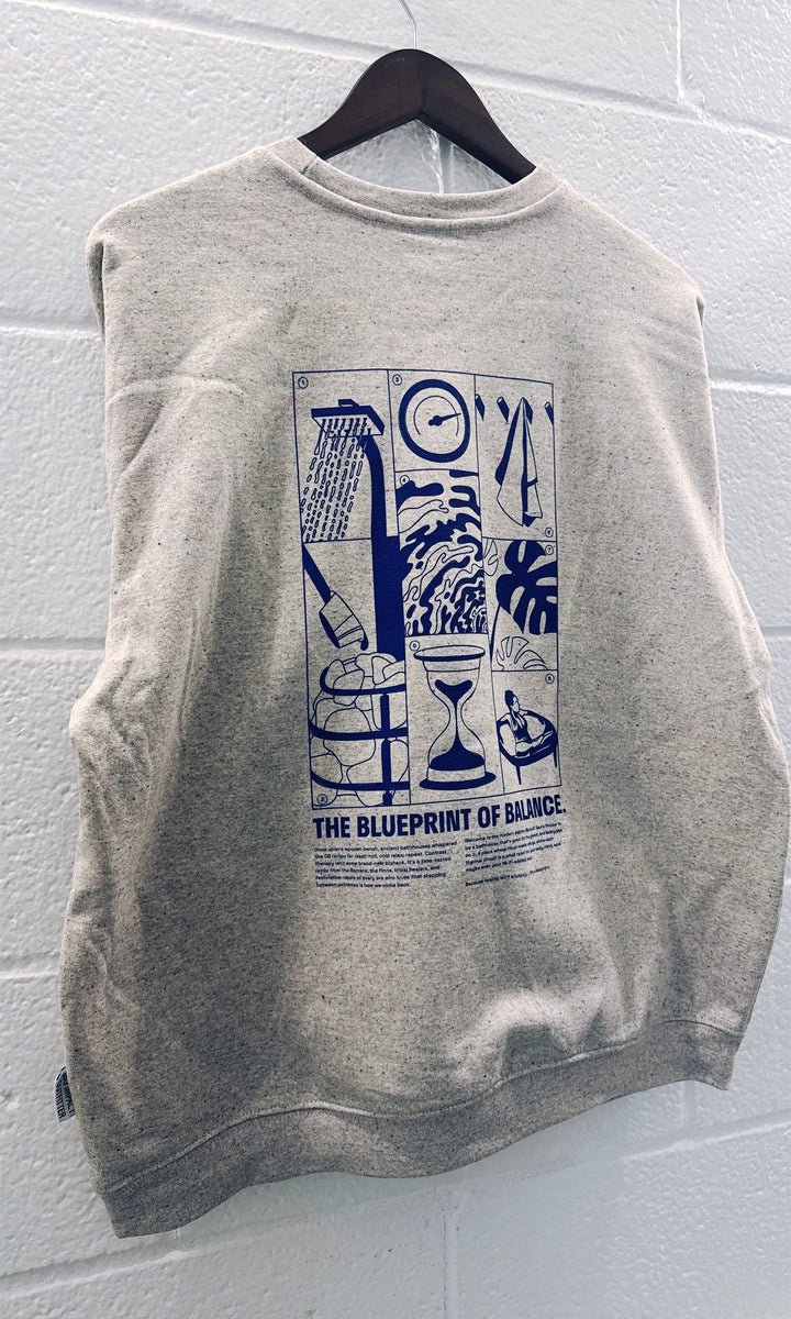 Blueprint Crew Neck || Recover Brand – Sauna House